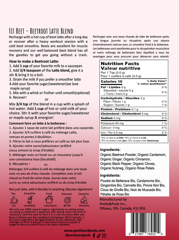 Pestle and Pods Beetroot Blend | superfood | Beet | 100% Organic ...